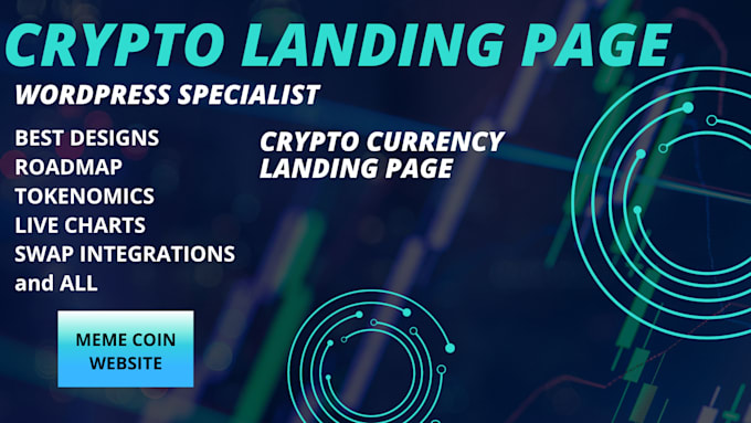 Develop crypto landing page, meme coin website by Zakaraees | Fiverr
