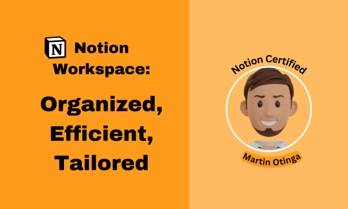 Design Customized Notion Template Notion Expert Notion Setup Notion Workspace By Martinotinga01