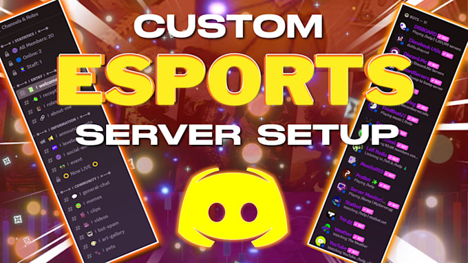 Professionally set up an esports clan gaming server for you by ...