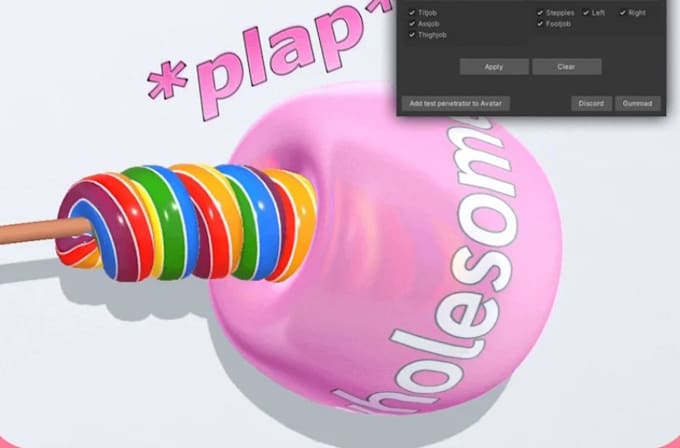 Put sps and pp on your vrchat avatar model for erp by Alykky | Fiverr