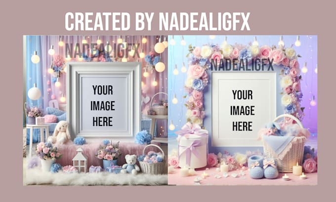 Create ai digital photo frame and digital backdrop for you by ...