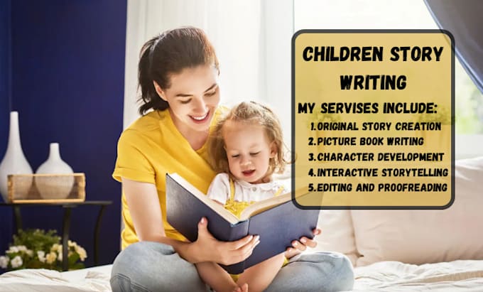 Be your children storybook ghostwriter, kids book writer and short ...