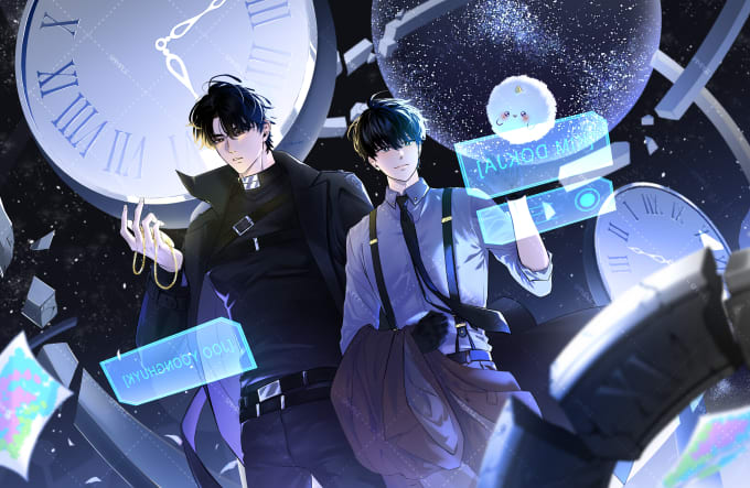 Draw your character, oc, fanart with anime style illustration by Ouka ... Draw your character, oc, fanart with anime style illustration by Ouka ...