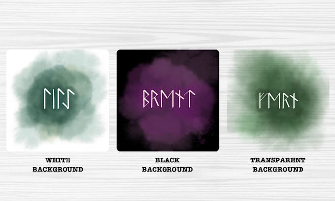 Create a custom rune image for you by Catpawsdraw | Fiverr