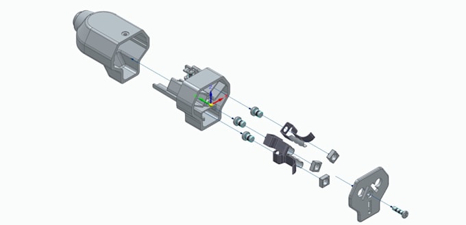 Model parts, blueprint parts by Francomec | Fiverr