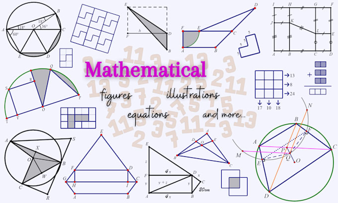 Draw mathematics illustrations and figures, and type maths equations by ...