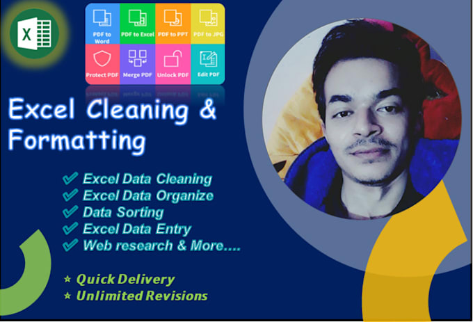 Do excel data cleaning and data entry by Gaurav_gorane | Fiverr