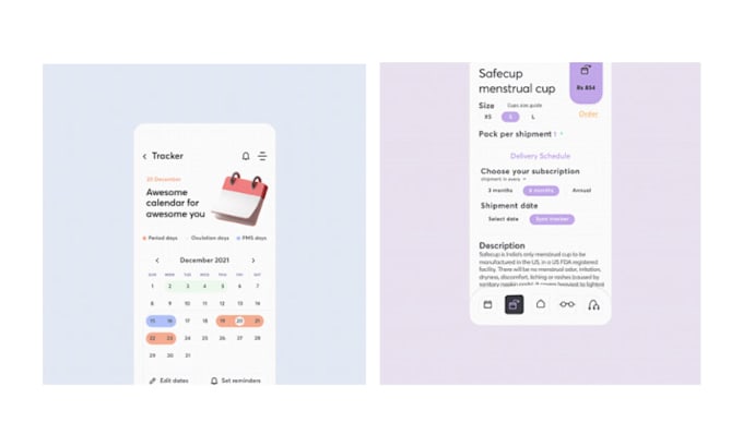 Create unique ui ux designs with optional animation and 3d by Mishkk ...