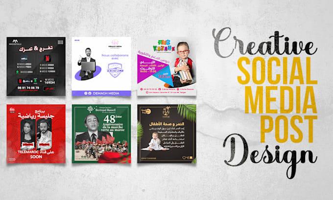Do professional social media post design for your brand by ...