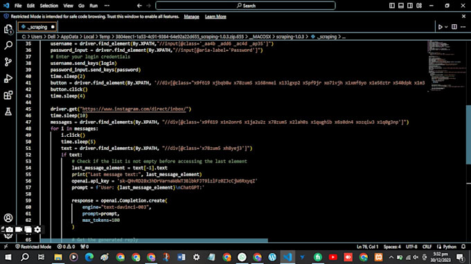 Develop custom business chatbots using gpt, llama 2langchain by Asmasami684 | Fiverr