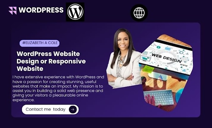 Design or redesign professional wordpress website design or responsive ... Design or redesign professional wordpress website design or responsive ...