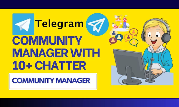 Be your telegram group admin or moderator in your any crypto project by ...