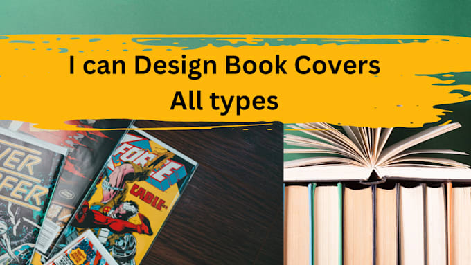 Design book covers high quality front and back with spine by ...