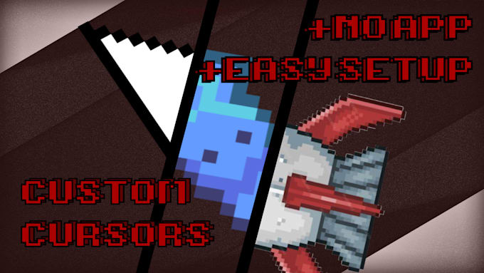 Draw and setup custom pixel art cursors for you by Tapdofreelance | Fiverr