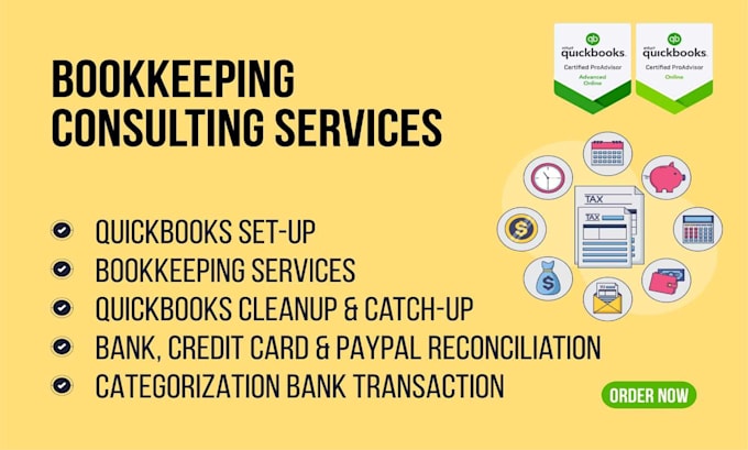 Do bookkeeping, bank reconciliation, setup, and clean up by Litonmia85 ...