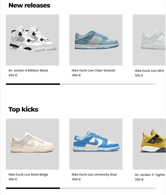 Produce the best immersive interfaces for websites or app by Grmch ...