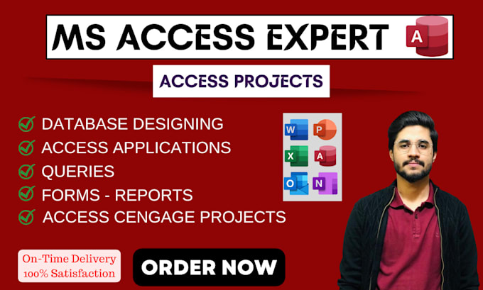 Design Access Database Applications And Cengage Projects By