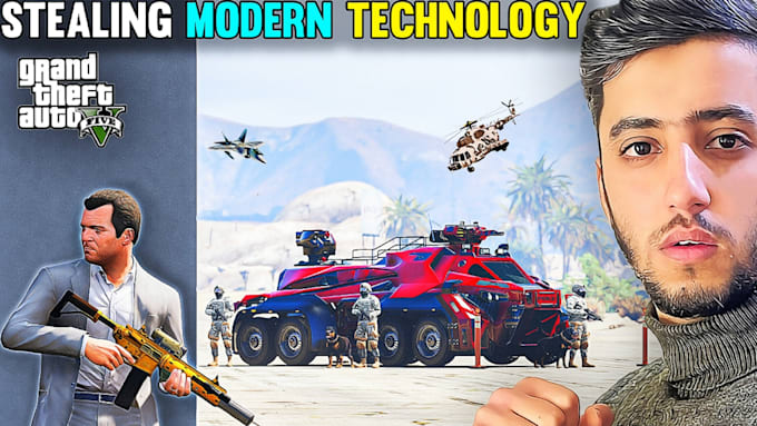 Make catchy gaming thumbnails for you by Gamerthetic | Fiverr