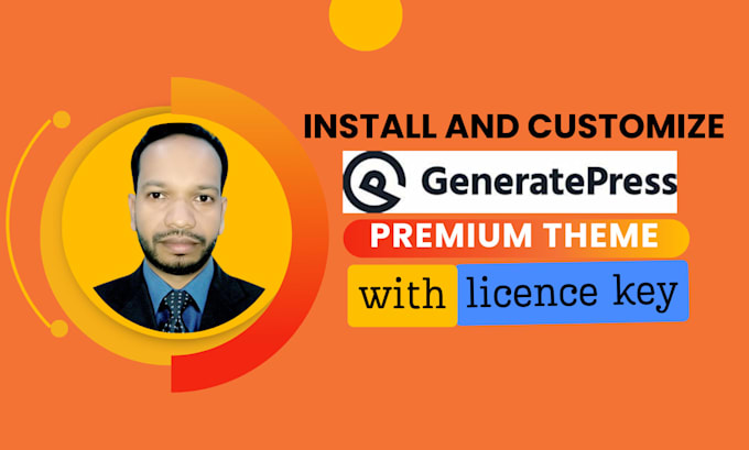 Install and customize generatepress premium theme by Faruque2018 | Fiverr