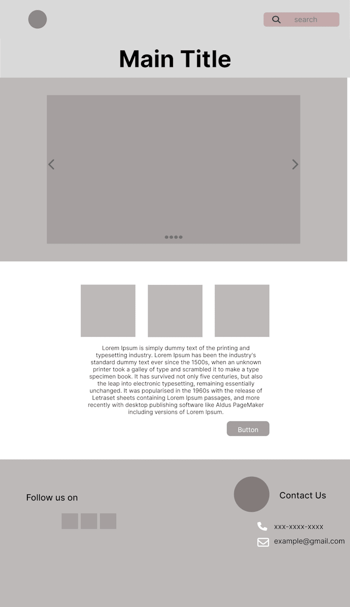 Website ui ux design for you by Amrulzam | Fiverr