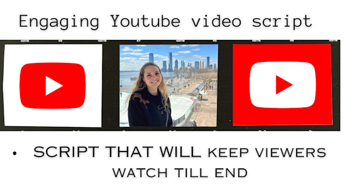 Write engaging youtube video script that will keep viewers watch till ...