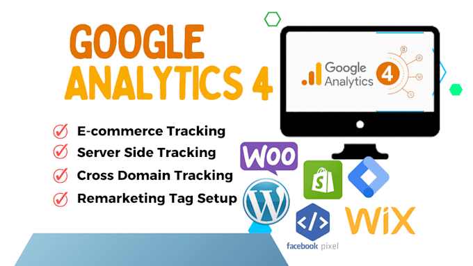 Setup google analytics 4, ga4 server side, event tracking on shopify, wordpress by Analyst_jibon ...