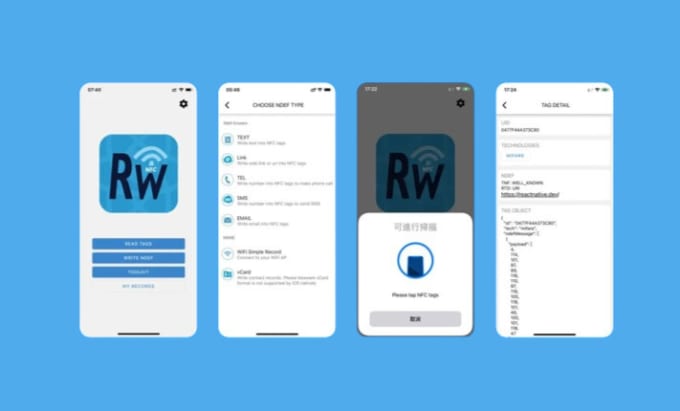 Develop nfc website, nfc app, nfc payment app, dating app ... Develop nfc website, nfc app, nfc payment app, dating app ...