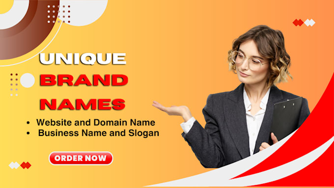 Create a unique brand name, business name, and slogan for your company ...