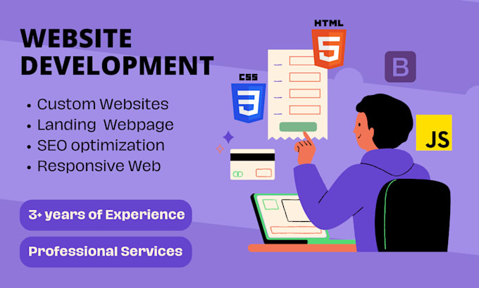 Design simple website, webpage, and custom website by Lybaamna | Fiverr