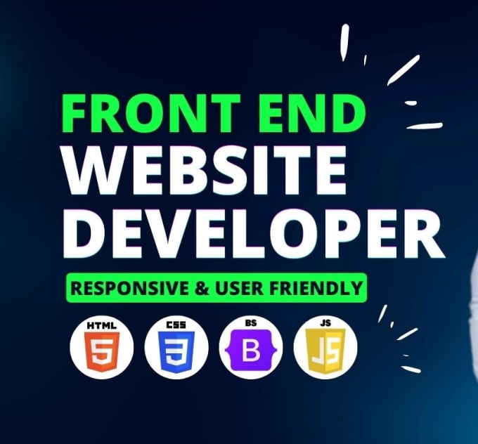 Be Your Front End Web Developer Using Html Css Javascript Bootstrap By Amanatdeveloper Fiverr