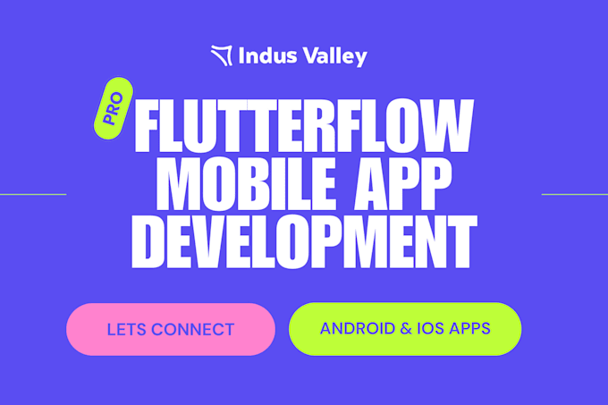Do flutterflow mobile app development flutter developer firebase by Saffdevco | Fiverr