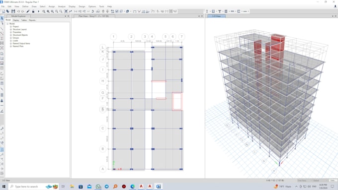 Structural design of rcc building by Ovikar222 | Fiverr