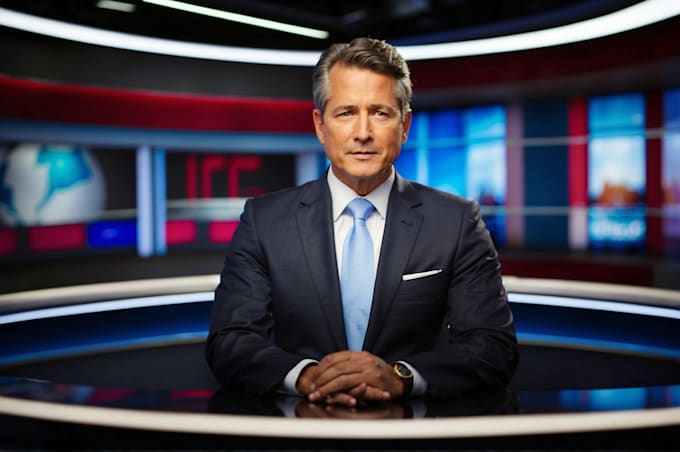 Create stunning ai news reporter, model, influencer and other art by Ai ...