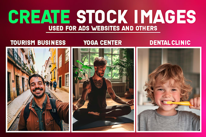 Create stock images for your business by Joaogomesj | Fiverr