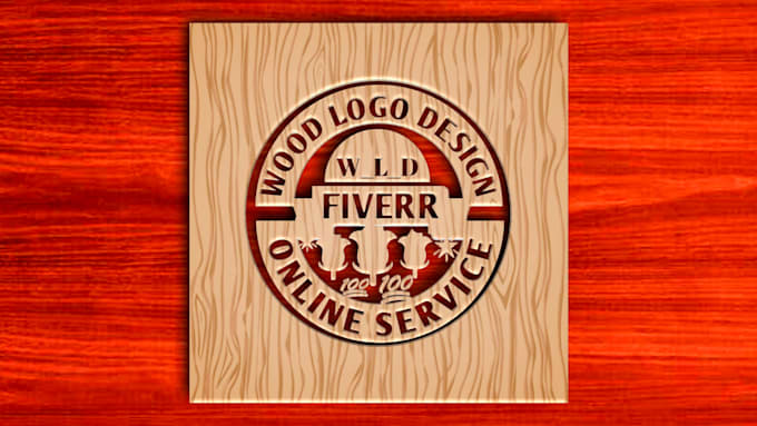 Do wood logo design by Kaleem_balvi | Fiverr