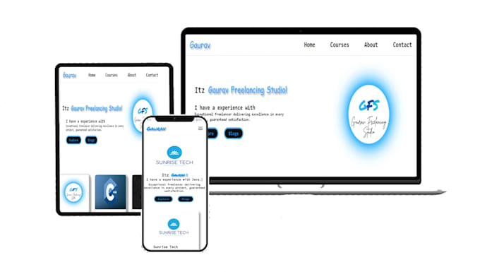 Build personal portfolio website portfolio website react by Gaurav_2710 ... Build personal portfolio website portfolio website react by Gaurav_2710 ...