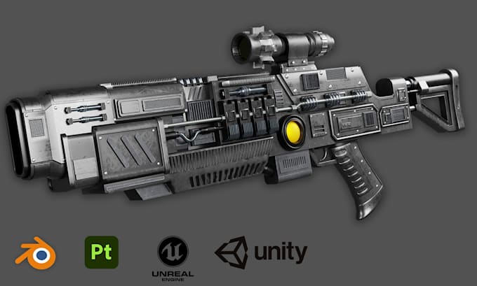 Create 3d model any game assets for games by Maduran3d | Fiverr