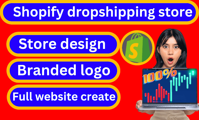Build an automated shopify dropshipping store or shopify website Build an automated shopify dropshipping store or shopify website