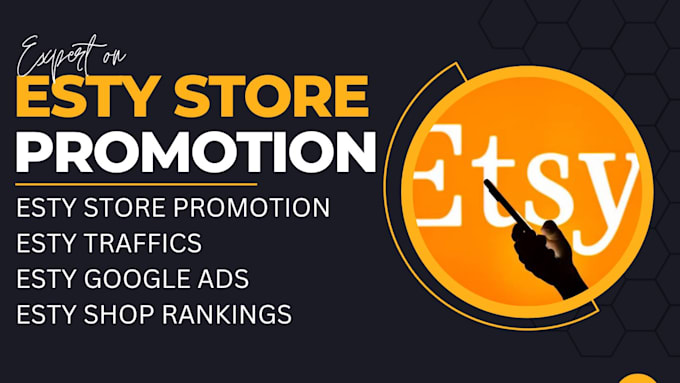 Do esty promotion, website promotion, social media, ecommerce marketing ...