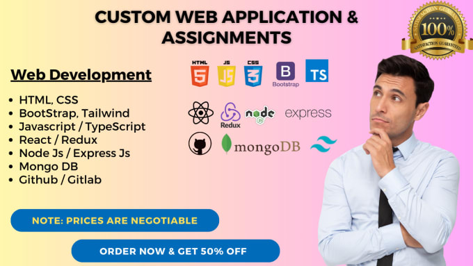 Develop Responsive Full Stack Web Application Assignment Using React And Node Js By Mekashif
