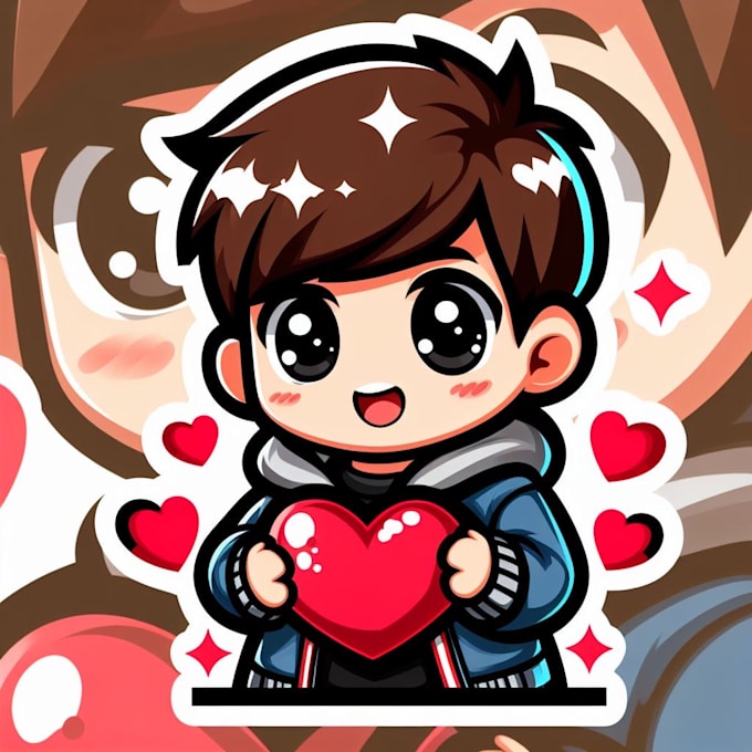 Draw cute chibi pfp icon by Mallodesigns | Fiverr