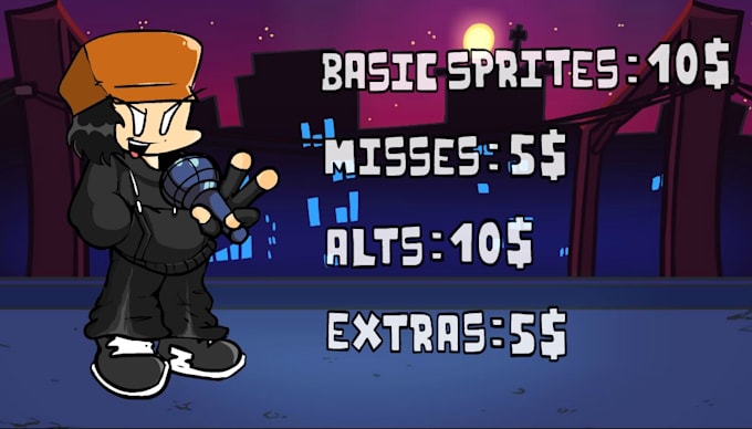 Make you fnf animated sprites by Officialzayd | Fiverr