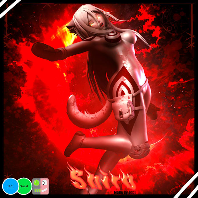 Create a custom vrchat avatar by Alykky | Fiverr