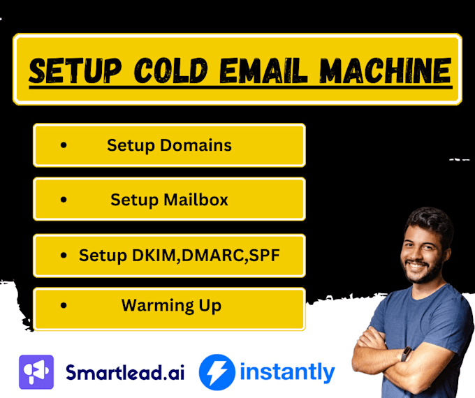 Build cold email machine by Arfanmohammed | Fiverr