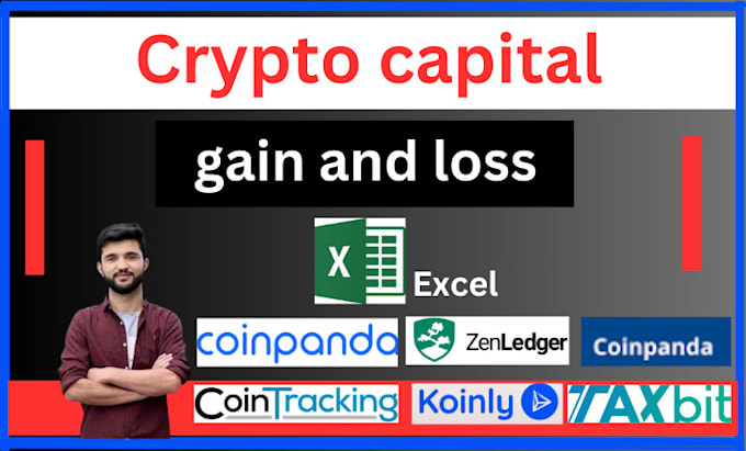 Do crypto accounting and capital gain and loss on excel by Surajhunzai | Fiverr