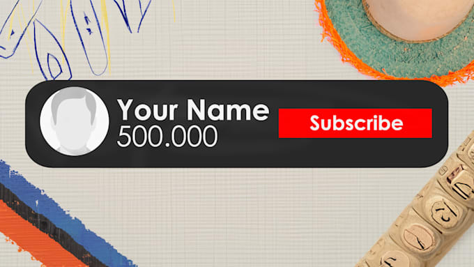 Create a subscribe alert for your videos and streams by Zwobii | Fiverr