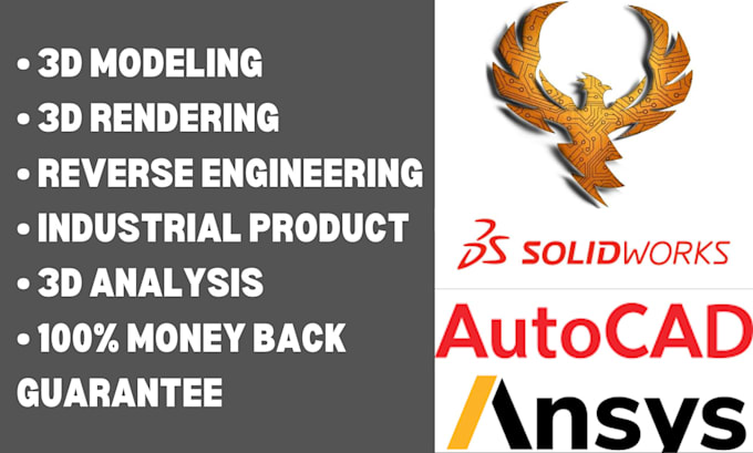 Do product modeling, 3d cad designing and rendering by Electronators | Fiverr