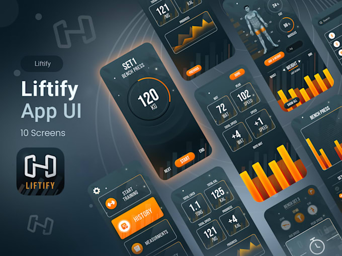 Do wireframe prototype on mobile app ui ux design mockup both android ios figma by Hamy_james ...