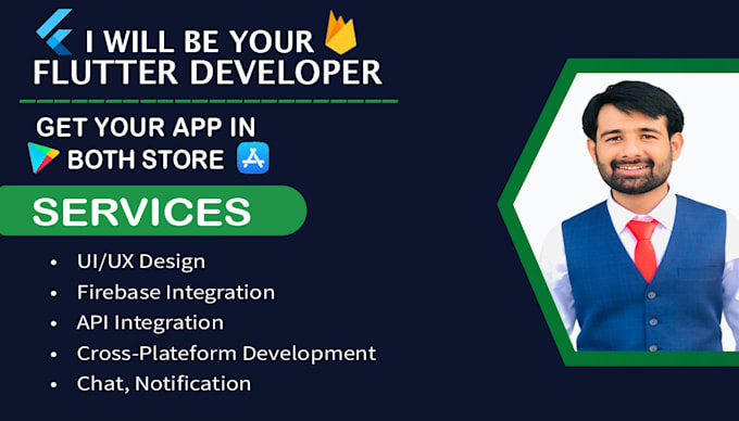 Be Flutter App Developer For Flutter Mobile App Development By Faheem6667 Fiverr