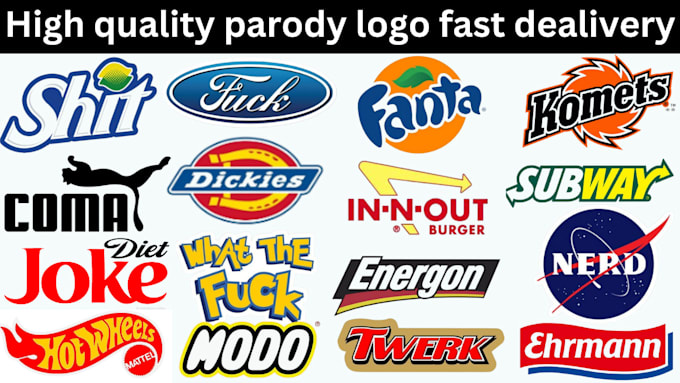 Recreate, spoof, remake, parody a logo with your words by Sanatha233 ...